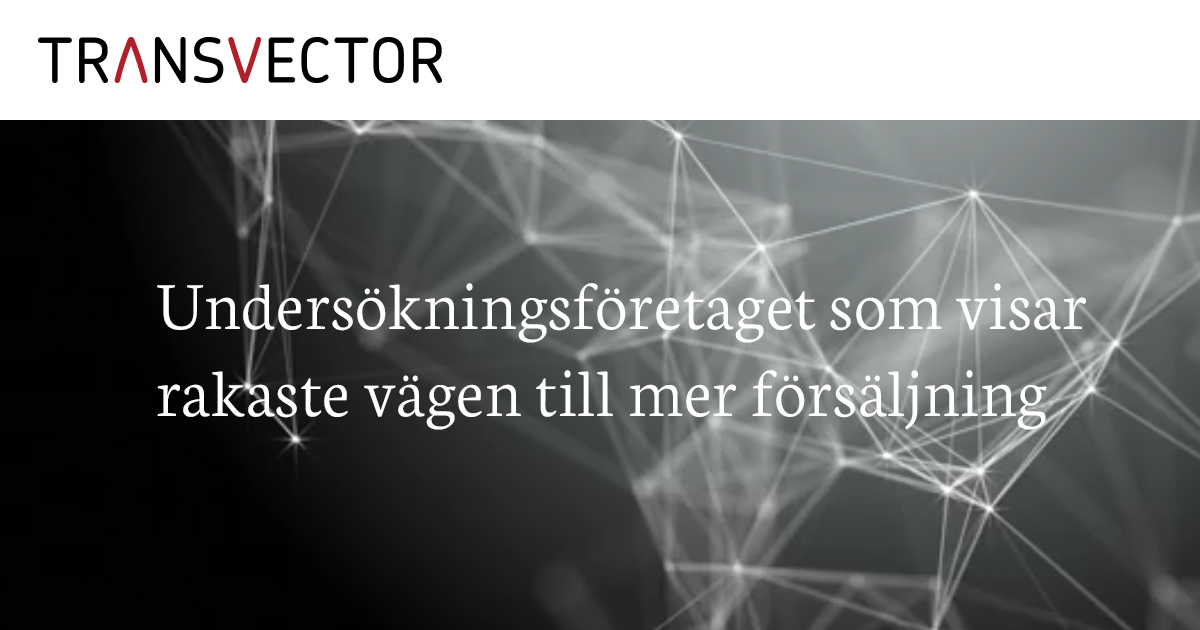 Innovation | Transvector